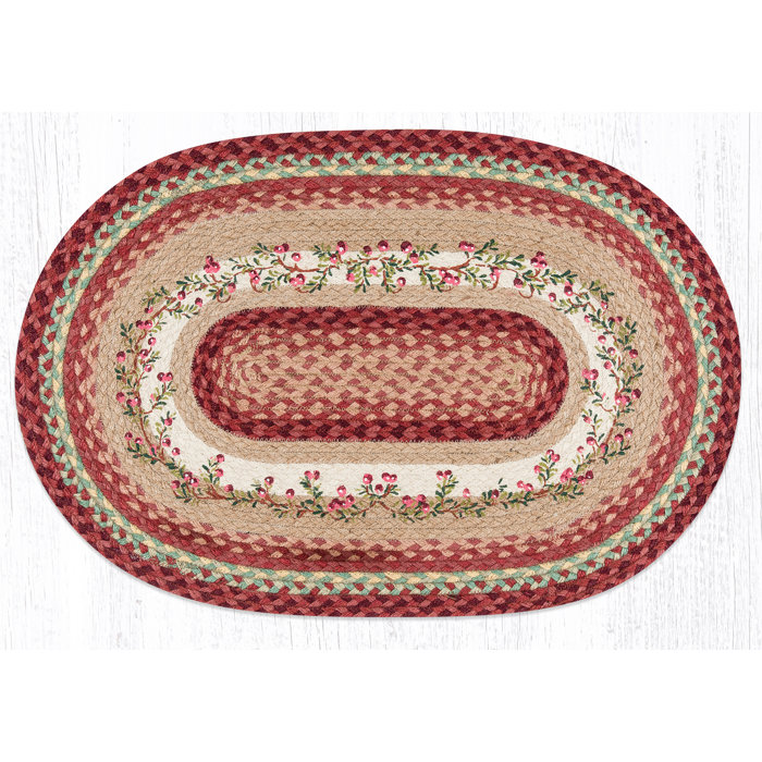 EarthRugs Cranberries Printed Area Rug & Reviews | Wayfair