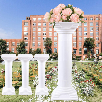Lomana Elegant Wedding Roman Column Set | Wayfair