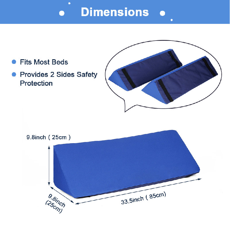 NEPPT Bed Railing Foam Bolsters Bed Rails For Elderly Adults Bedrails ...
