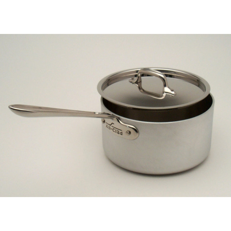 All-Clad Master Chef 2 3.5 Qt. Saucepan & Reviews | Wayfair