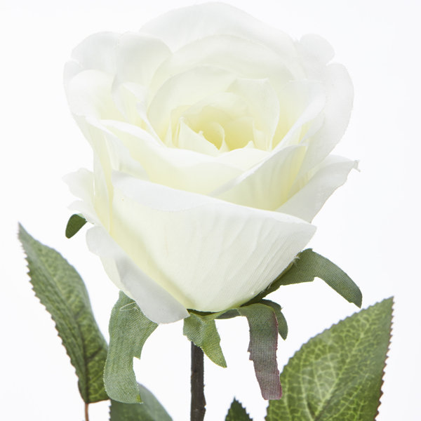 Charlton Home® Artificial Deluxe Rose Spray | Wayfair