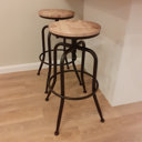 Trent Austin Alameda Height Adjustable Swivel Bar Stool & Reviews ...