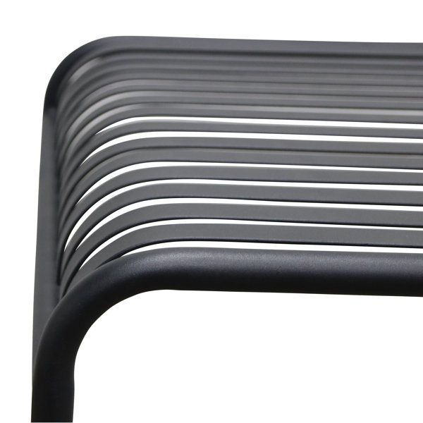 AllModern Abra Metal Outdoor Dining Table | Wayfair