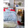 The Seasonal Aisle Jace Blue Cotton Cottage/Country Duvet Cover Set ...