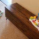 Three Posts™ Sherry Wood Flip Top Storage Bench & Reviews | Wayfair