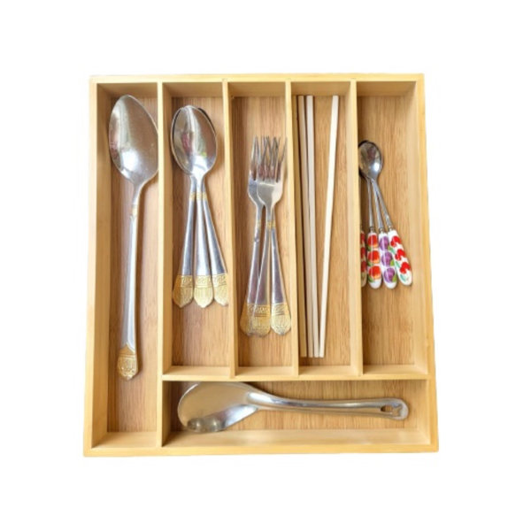 Bamboo Cutlery Tray 50cm | Wayfair.co.uk