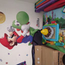 Room Mates Yoshi/Mario Wall Decal & Reviews | Wayfair