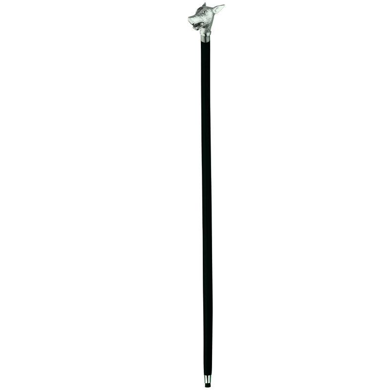Design Toscano Howling Werewolf Solid Hardwood Walking Stick & Reviews ...