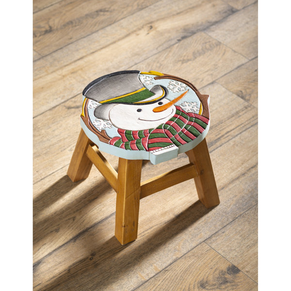 Hand-carved-step-stool | Wayfair