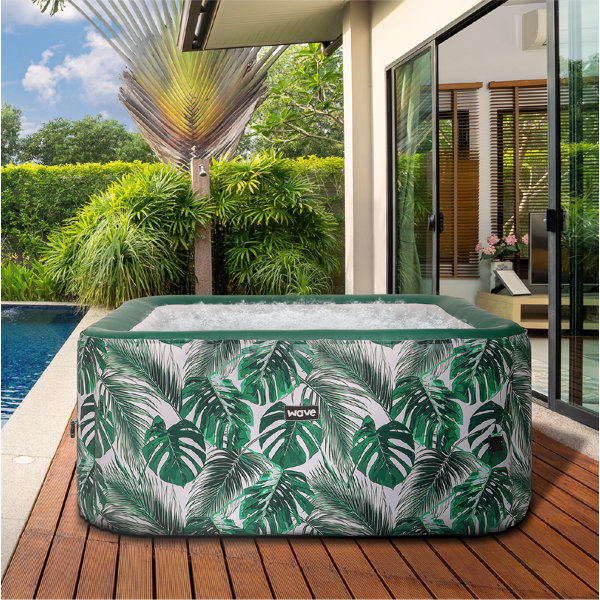WAVE Pacific Tropical 4-Person 95 Jet Inflatable Spa | Wayfair.co.uk
