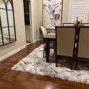 Steelside™ Runner Cade Abstract Area Rug in Ivory/Gold & Reviews | Wayfair