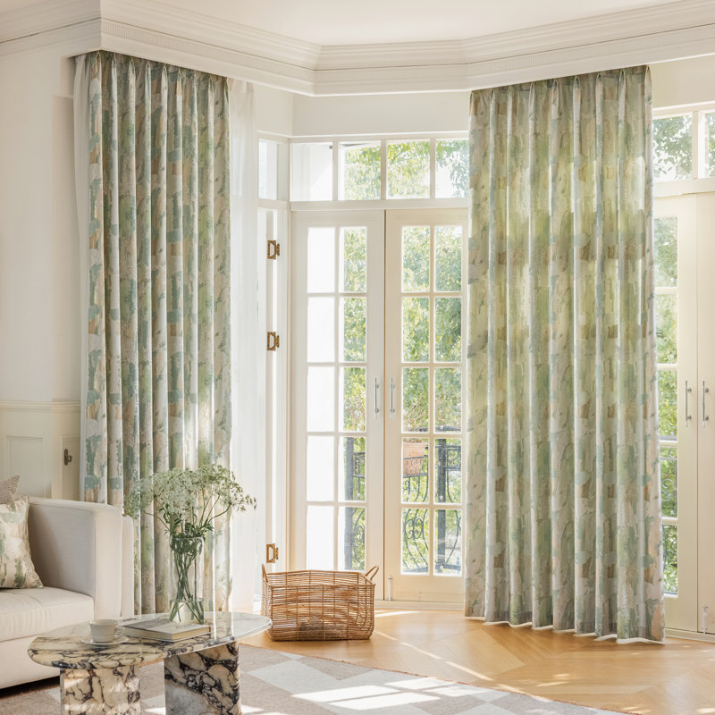 Visionary Home Rayon Room Darkening Curtain Pair | Wayfair