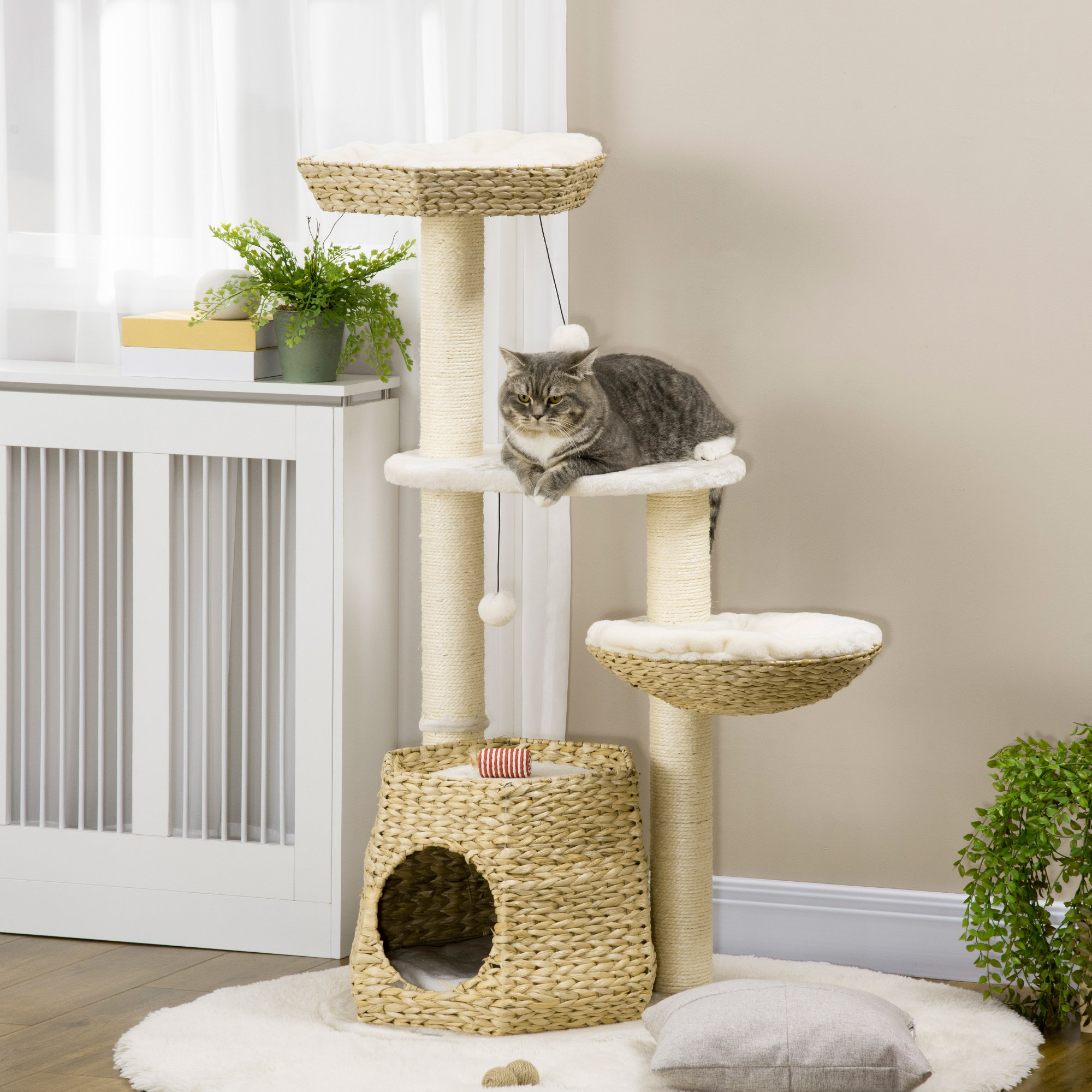 Archie & Oscar™ 47" Therese Cat Tree | Wayfair