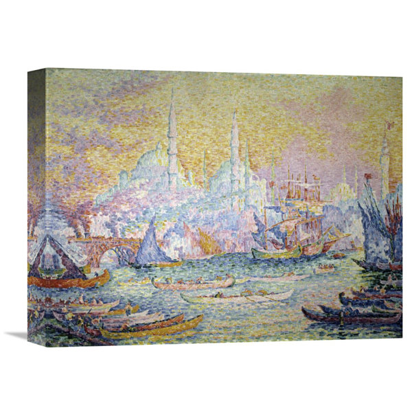 Vault W Artwork Istanbul by Paul Signac - Print on Canvas | Wayfair
