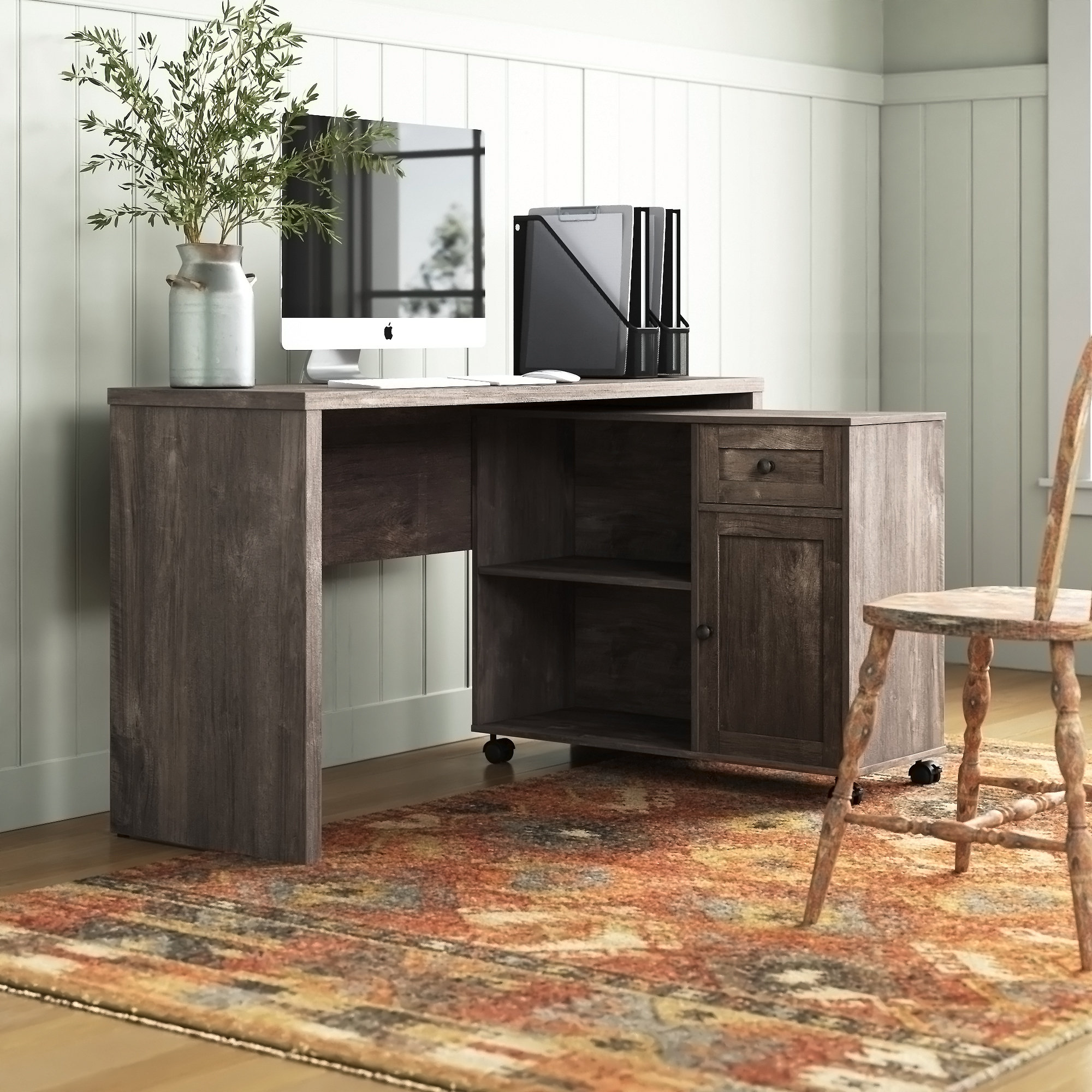 Union Rustic Juelz L-Shaped Desk & Reviews | Wayfair