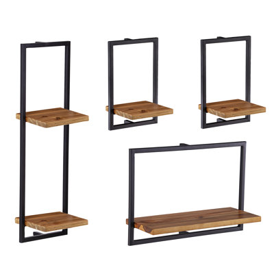 Narrow Vertical Wall Shelf | Wayfair
