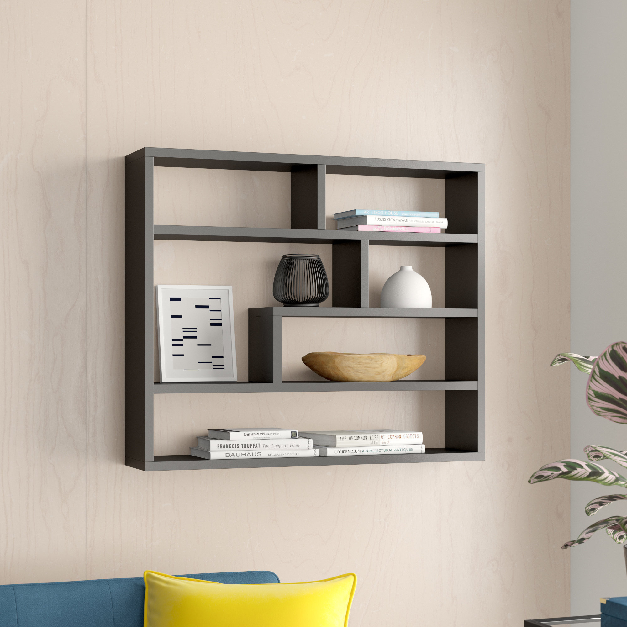 Zipcode Design™ Gipe 7 Piece Cubby Shelf & Reviews | Wayfair