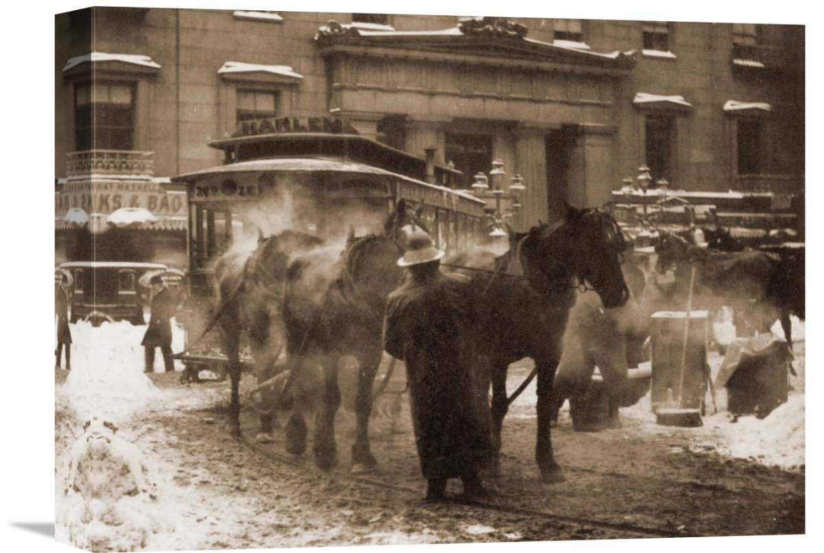 Global Gallery The Terminal, New York City, 1893 by Alfred Stieglitz ...