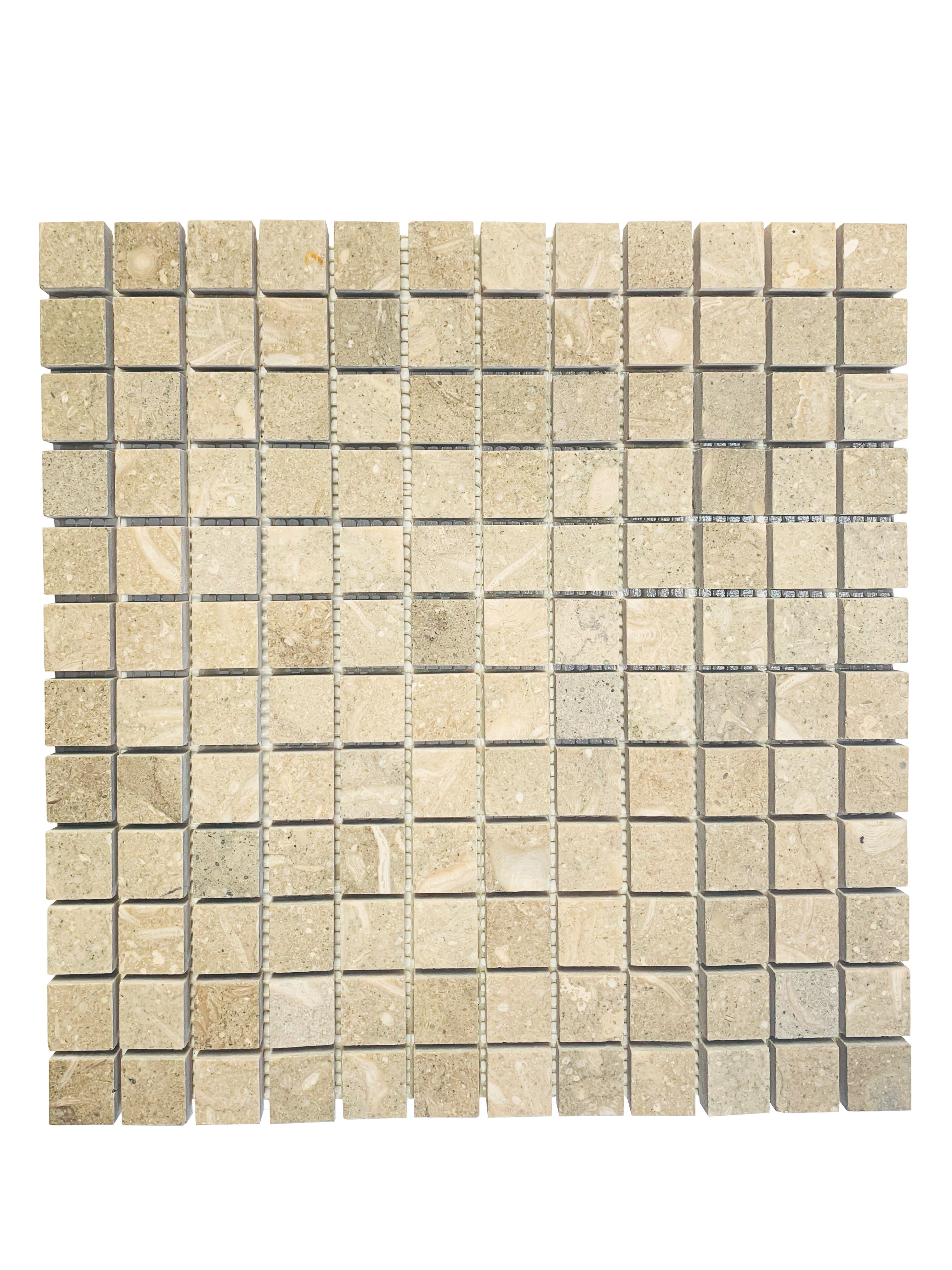 Bloom Stone 1" x 1" Marble Grid Mosaic Wall & Floor Tile | Wayfair