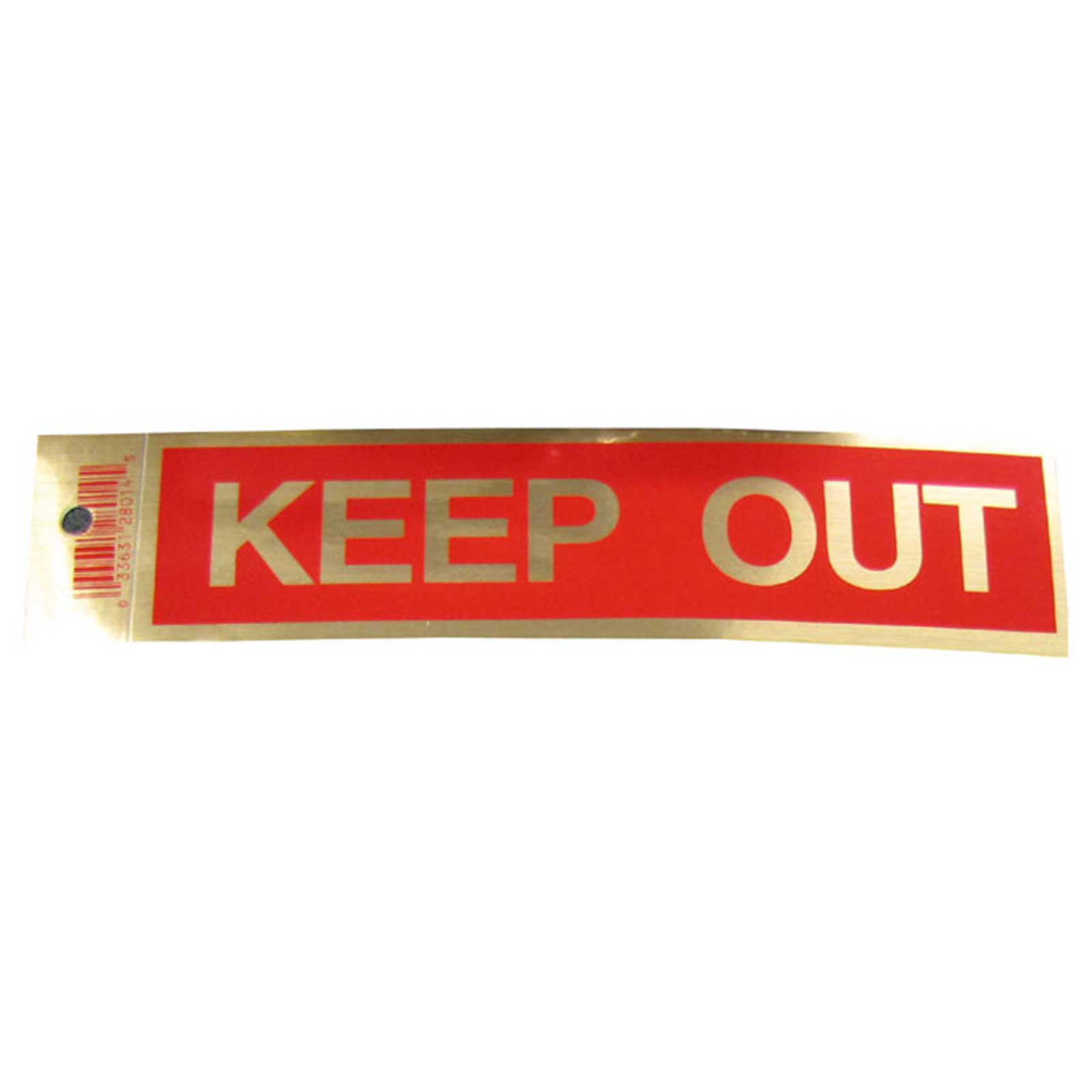 NeoPlex Keep Out Sign | Wayfair