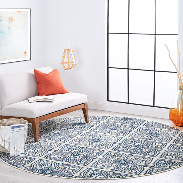 Canora Grey Adda Damask Cream Area Rug & Reviews | Wayfair