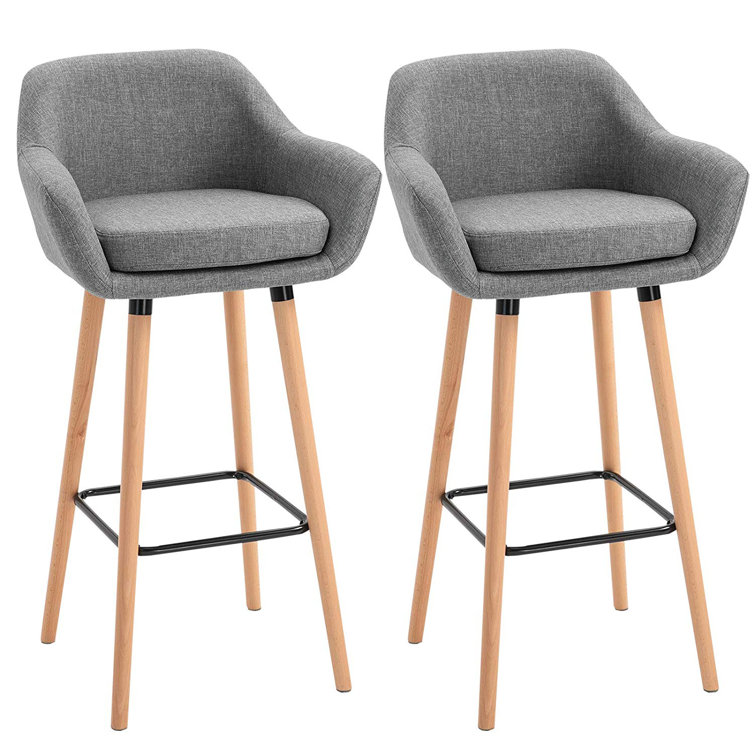 Mistana Ambrose 80cm Bar Stool & Reviews | Wayfair.co.uk