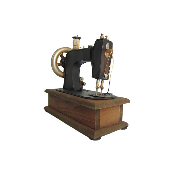 Steelside™ Brian 1920'S Decorative Sewing Machine Box | Wayfair