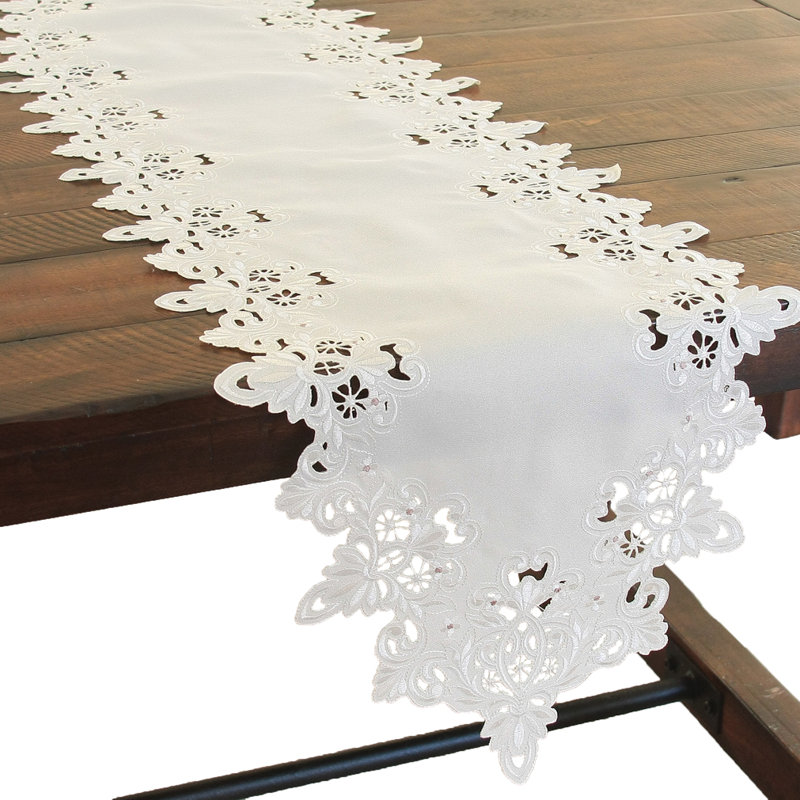 The Holiday Aisle® Oval Table Runner & Reviews | Wayfair