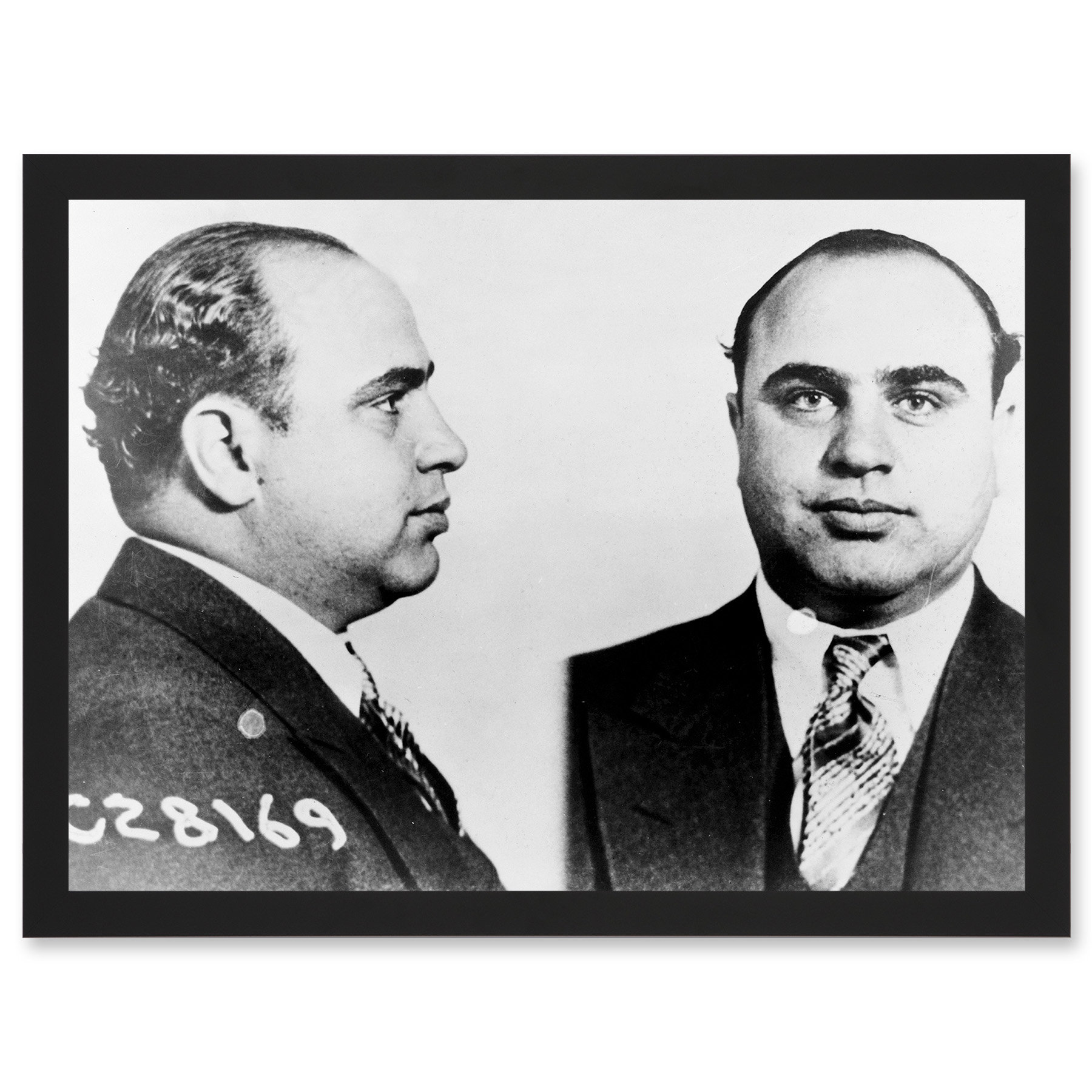 Rosalind Wheeler Al Capone Mugshot Prison Gangster Scarface - Picture ...
