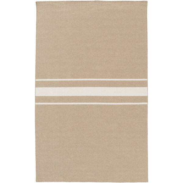 Breakwater Bay Lansing Handmade Flatweave Wool Gray Rug | Wayfair