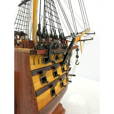 Old Modern Handicrafts Victory Bow Section Model Ship | Wayfair