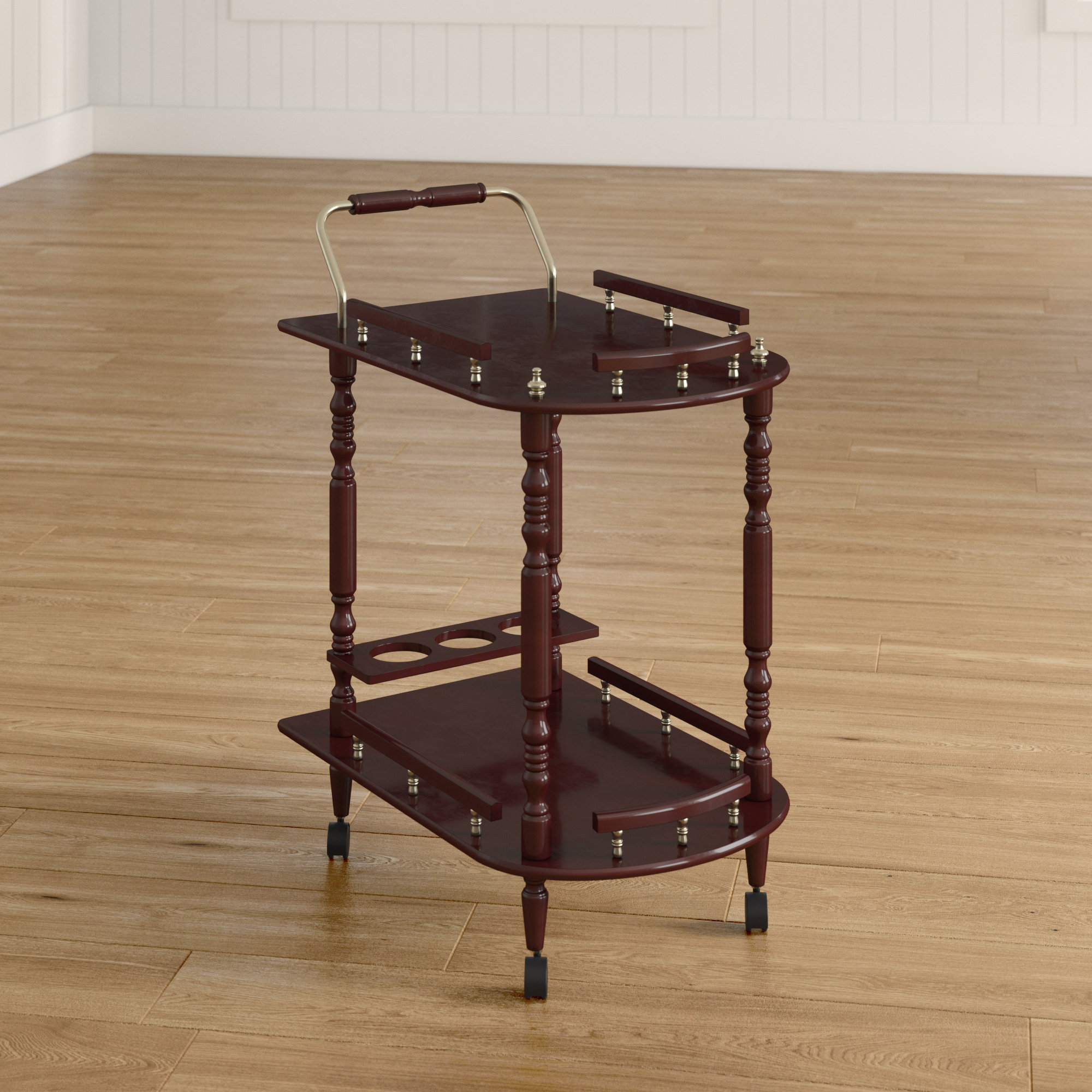 Astoria Grand Ambrose Bar Cart & Reviews | Wayfair