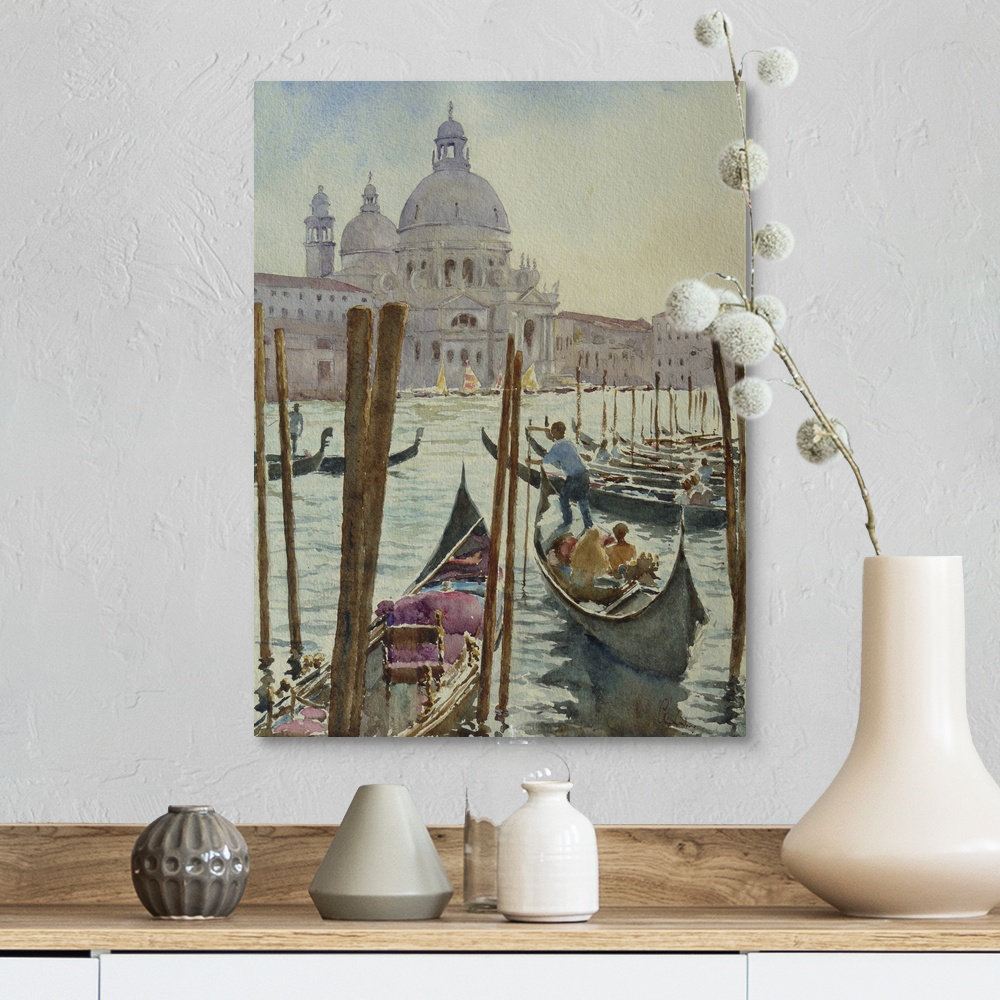 Red Barrel Studio® Salute, Evening Outing by Clive Wilson - Painting on ...