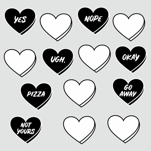 Ebern Designs Dry Erase Real Talk Conversation Peel and Stick Wall ...