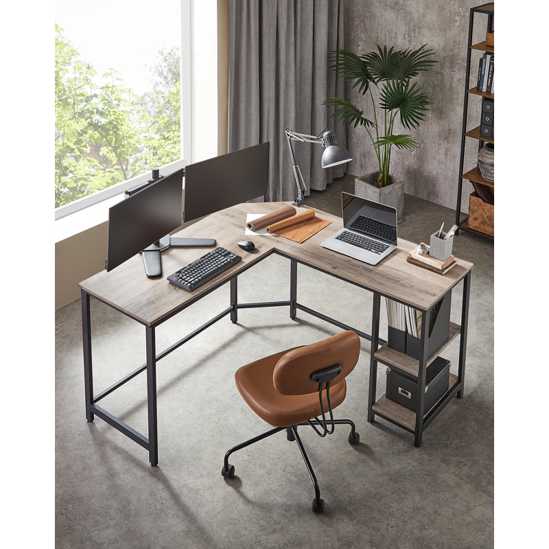 Borough Wharf Devault L-Shape Desk & Reviews | Wayfair.co.uk