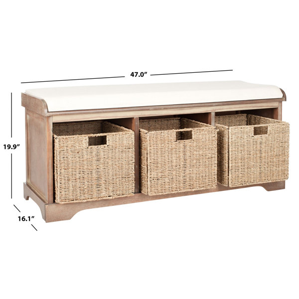 Beachcrest Home Painswick Cubby Storage Bench & Reviews | Wayfair