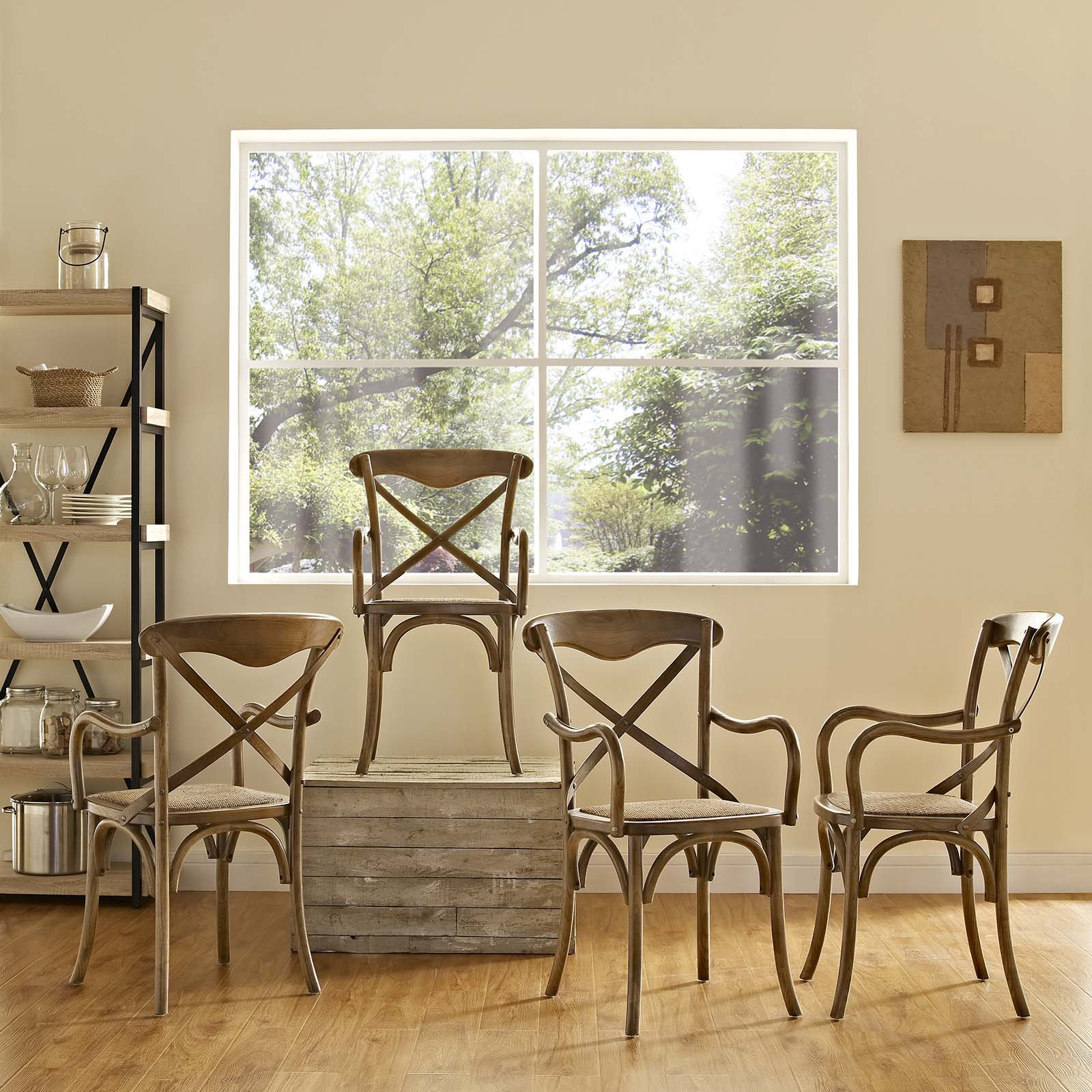 Gayla solid wood dining chair store