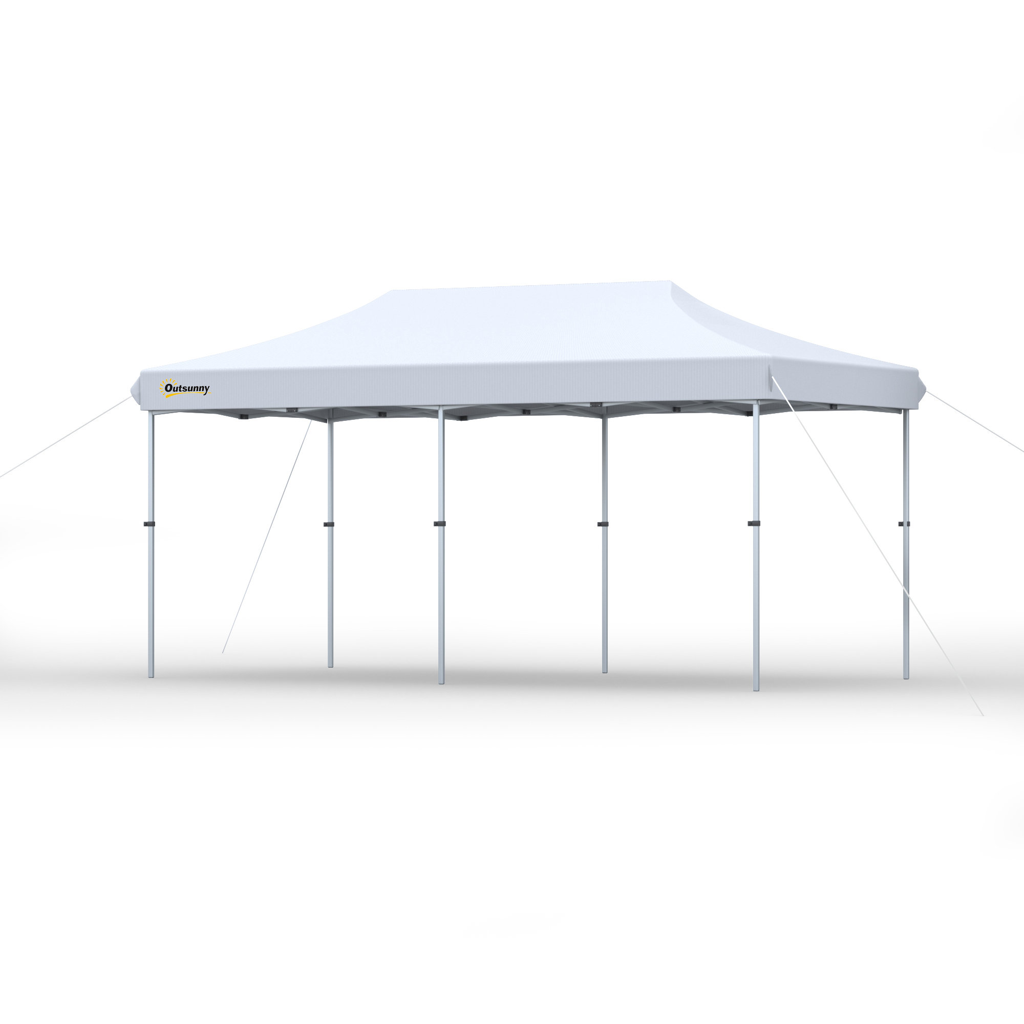 Outsunny 20 Ft. W x 10 Ft. D Aluminum Pop-up Canopy | Wayfair