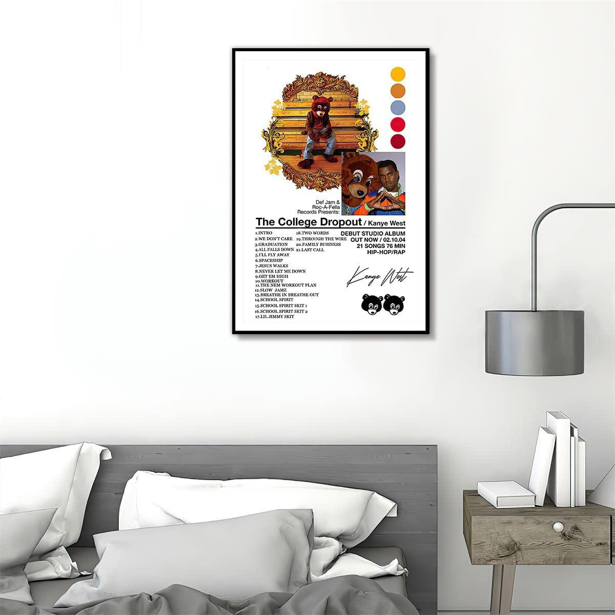 College Dropout Album Cover