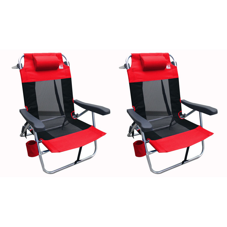 Outdoor Spectator Reclining Beach Chair & Reviews | Wayfair