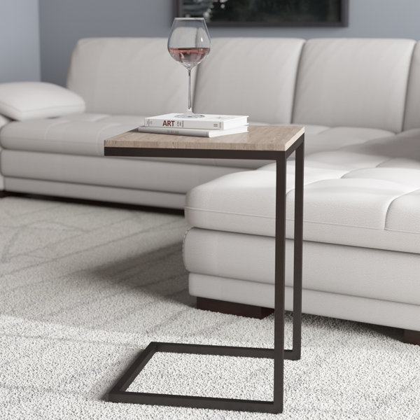 Wrought Studio Raymundo 24'' Tall C Table End Table & Reviews | Wayfair