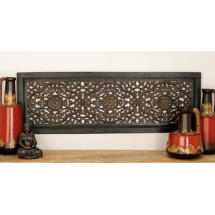 Large Carved Wood Panels | Wayfair