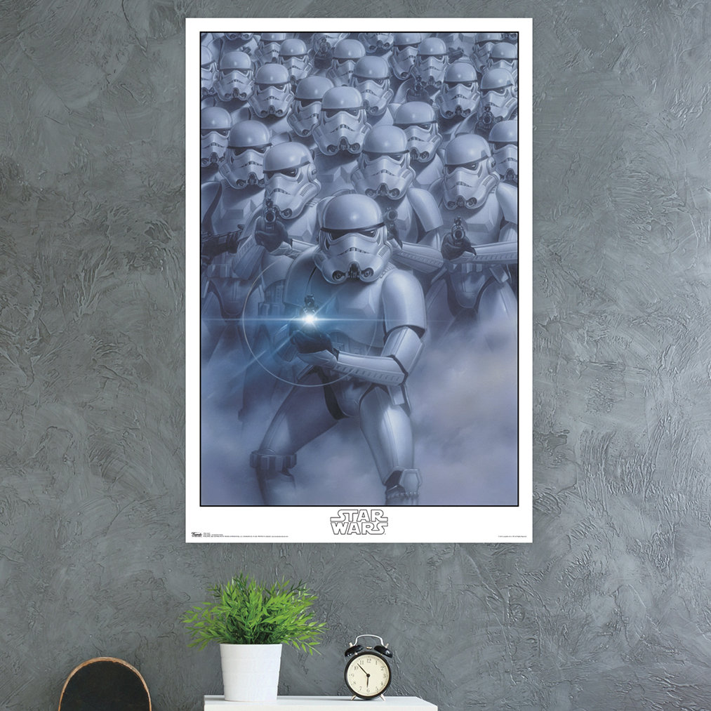 Trends International Star Wars - Stormtroopers Paper Print | Wayfair
