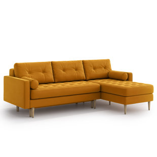 Yellow Corner Sofas You'll Love | Wayfair.co.uk