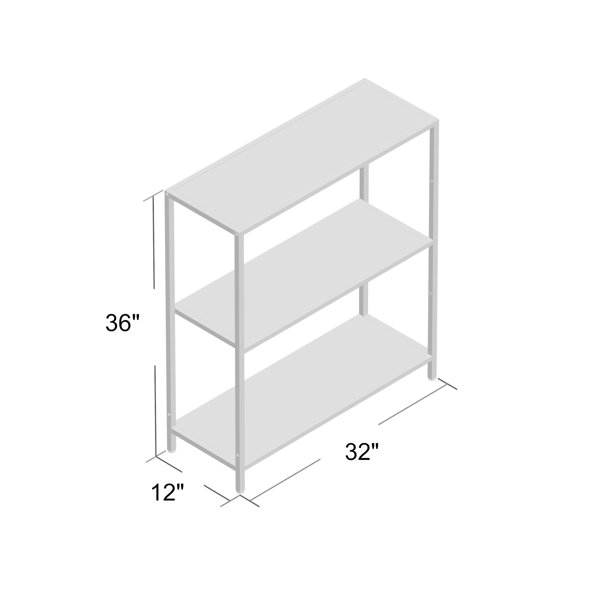 Dotted Line™ 36" H x 32" W x 12" D Console Shelving & Reviews | Wayfair