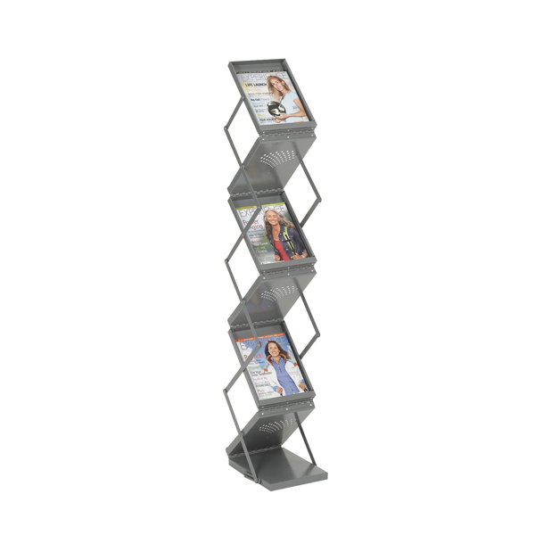 Safco Products Free Standing Magazine Rack | Wayfair