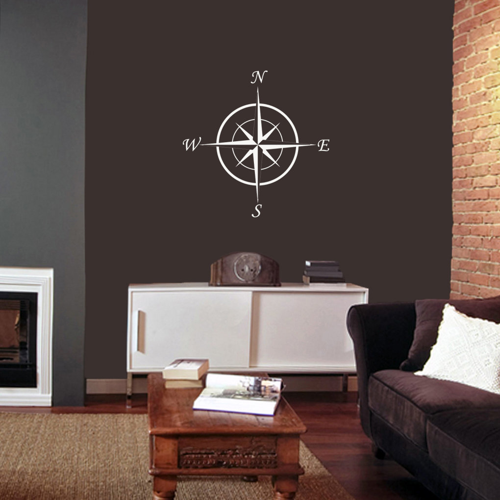 SweetumsWallDecals Compass Wall Decal & Reviews | Wayfair