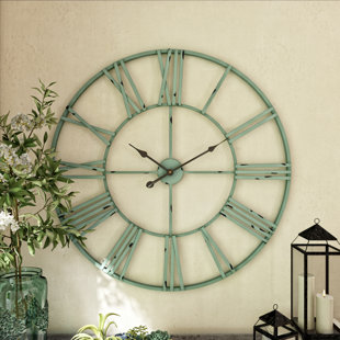Wayfair | Blue Wall Clocks You'll Love in 2022