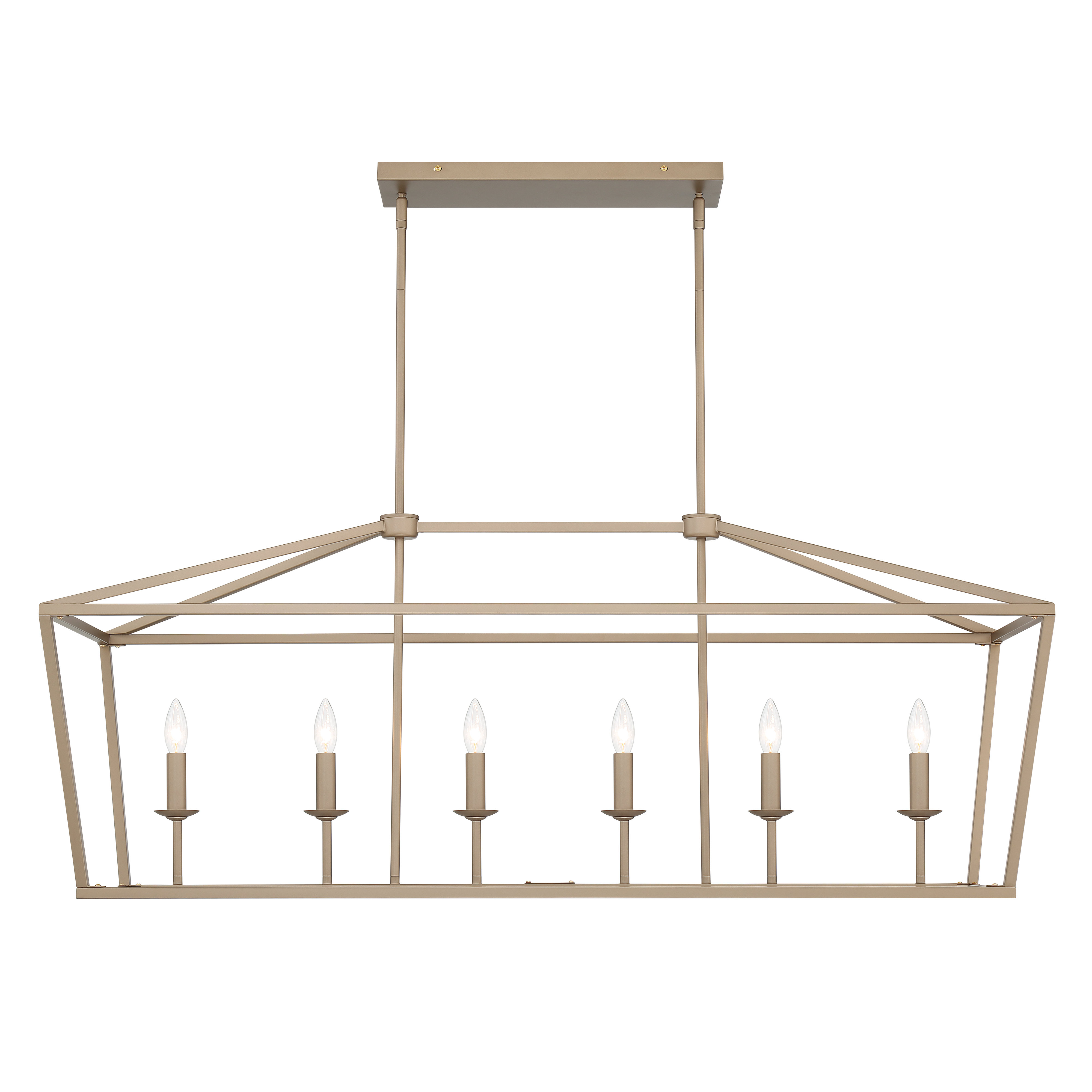 Williston Forge 6 - Light Linear Pendant | Wayfair.co.uk