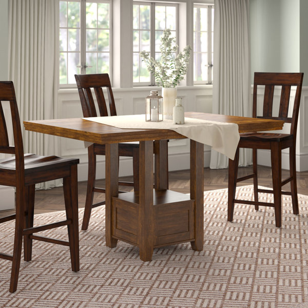Andover Mills™ Rebecca Counter Height Extendable Dining Table & Reviews ...